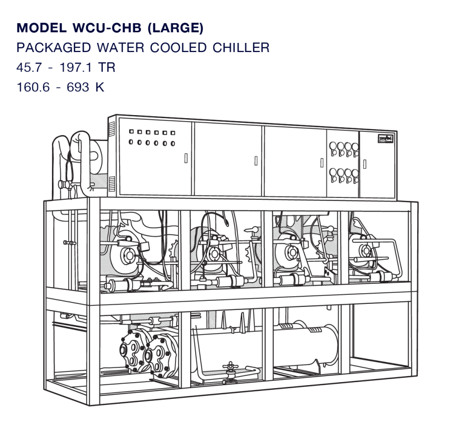 WCU-CHB (Large) | Water-cooled chiller